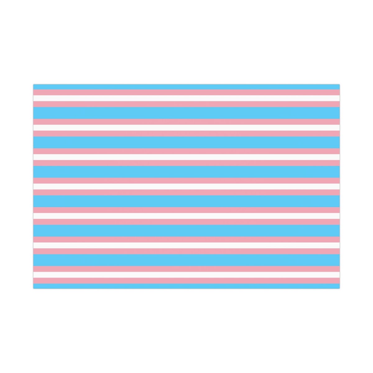 Transgender Pride Flag Gift Wrap Paper Transgender Pride - Etsy