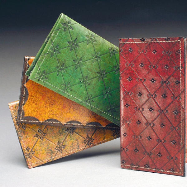 Leather Checkbook Cover - Etsy