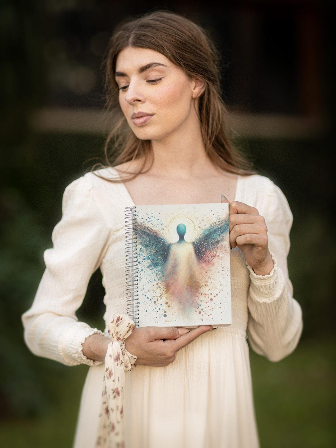 Angel Spiral Notebook | Ruled Journal - Etsy