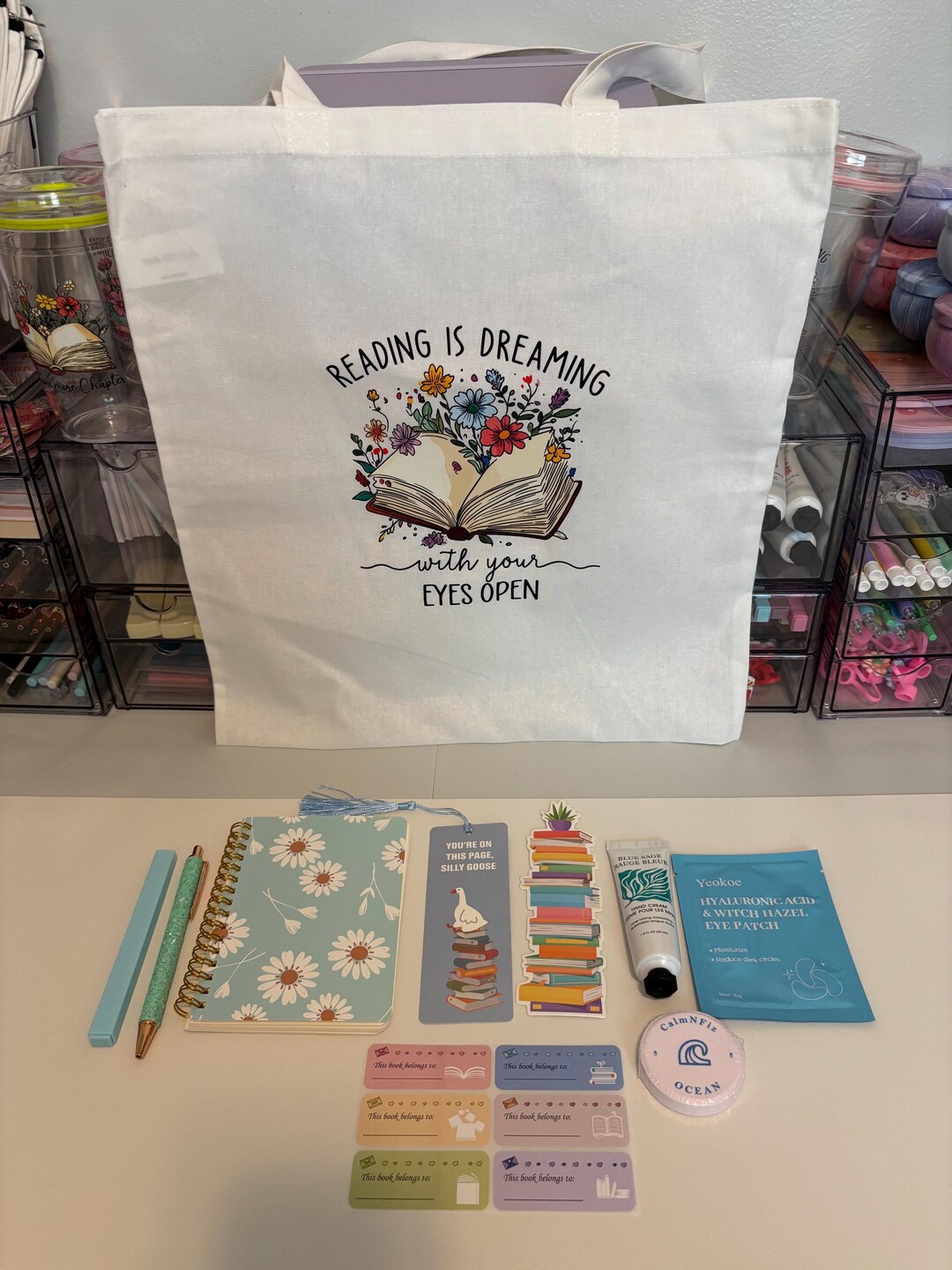 10 Piece Mystery Bundle, Bookish Surprise Box, Reader Gift, Self-care ...