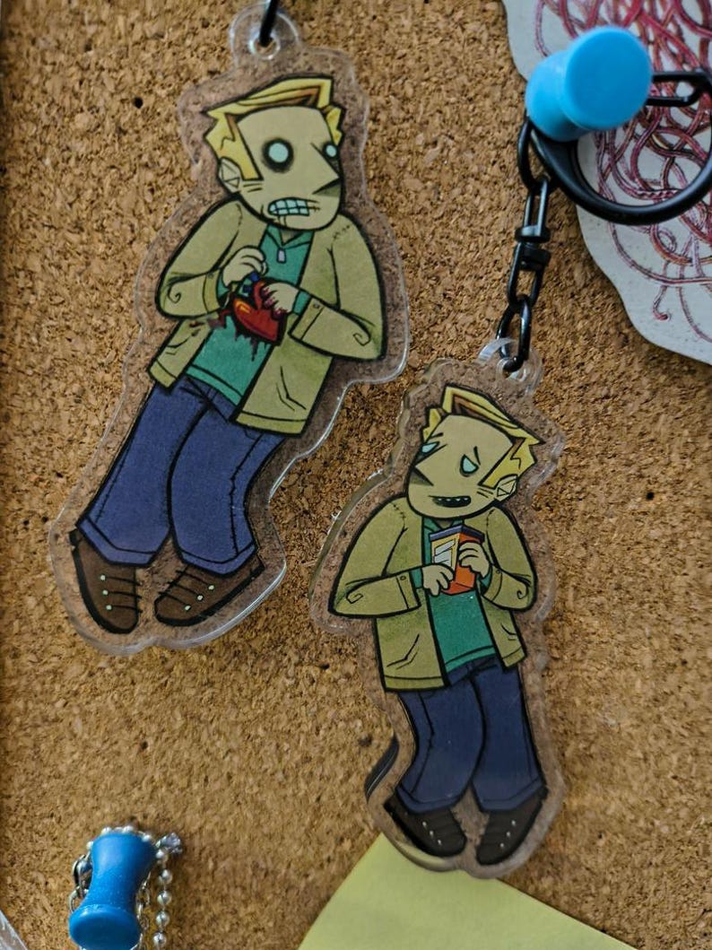 RE8 Ethan Winters Keychain - Etsy