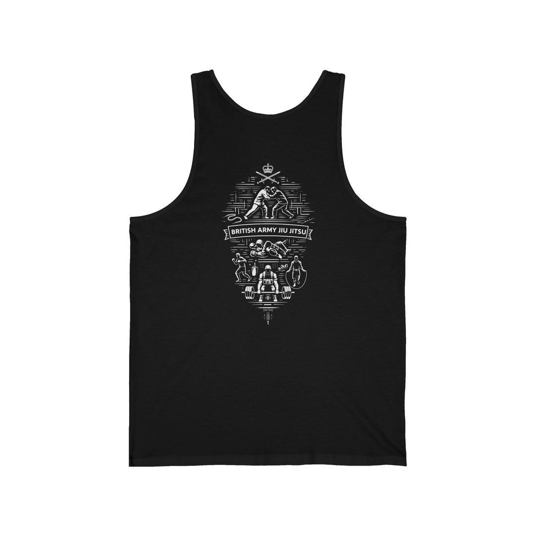 British Army Jiu Jitsu Tank Top | Military BJJ Sleeveless Vest - Etsy