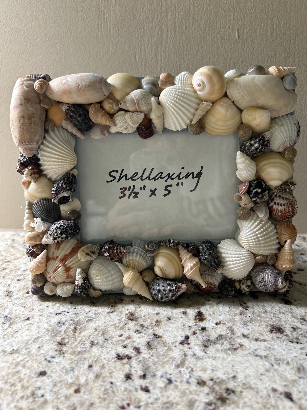 Sea Shell Picture Frame - Etsy