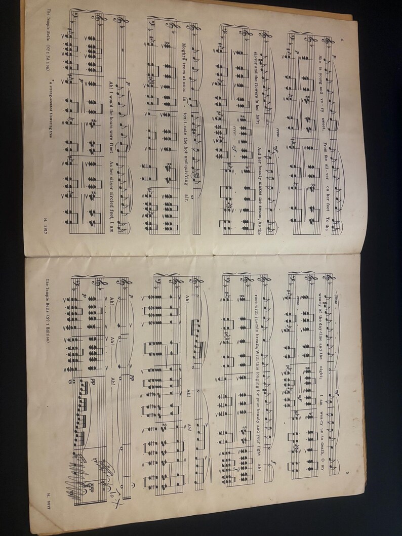 Four Indian Love Lyrics Amy Woodforde-finden - Edwardian Art Song ...