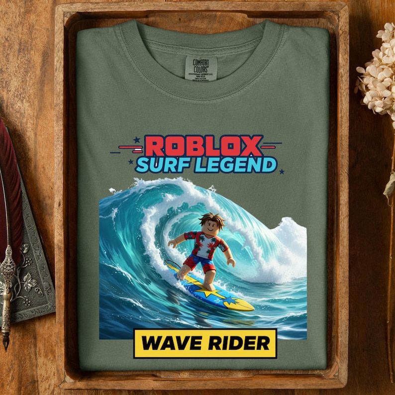 Roblox Surf Legend PNG Digital Download, Wave Rider Sublimation Design ...