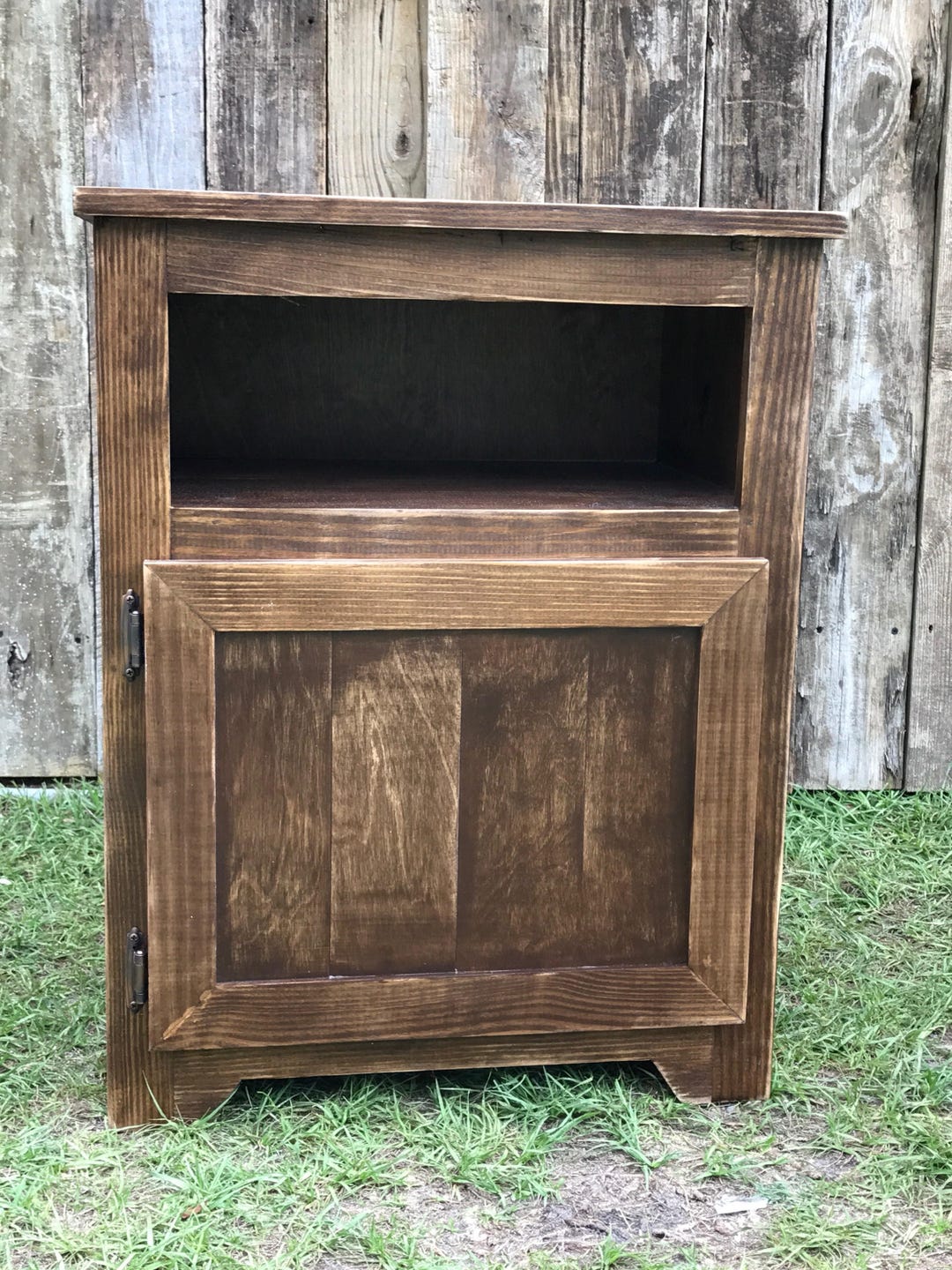 Jesup Nightstand Set | Rustic Farmhouse Bedside Tables | Handmade Wood ...