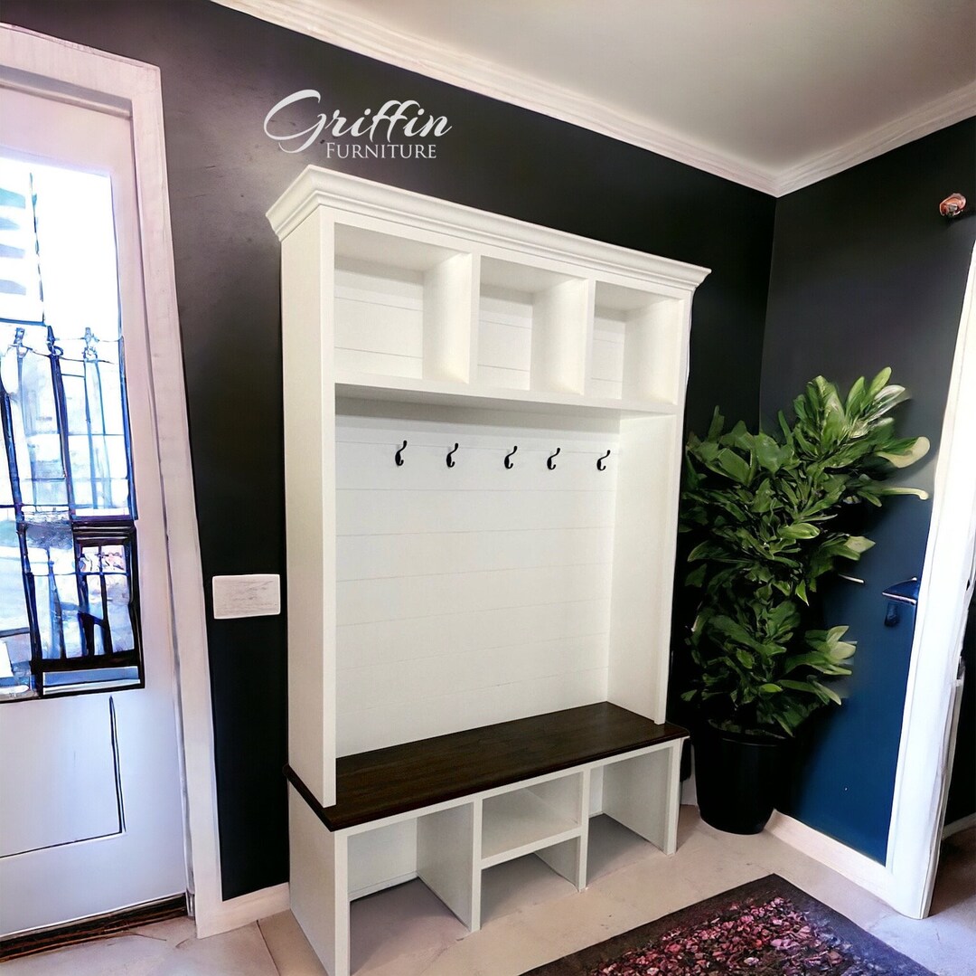 Bluffton Hall Tree With Shoe Storage | Entryway Bench | Mudroom ...