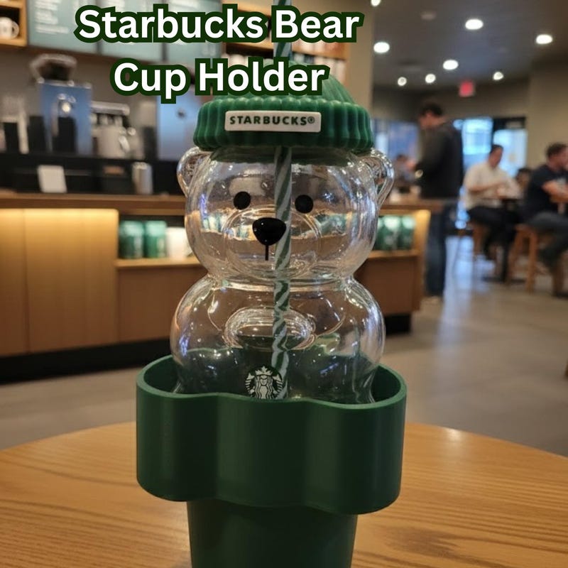 Starbucks Pink Bear Cup - Etsy