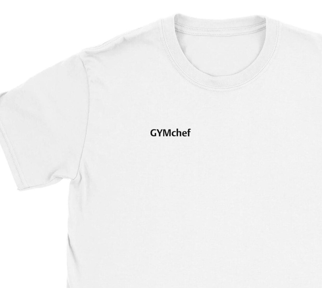 Gymchef Minimal Logo T-shirt – Premium Gym Lifestyle UNISEX – Fitness ...