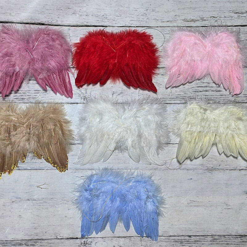 Red Feather Wings Small - Etsy