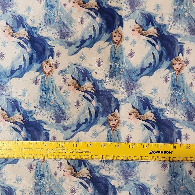 Frozen Fabric - Etsy