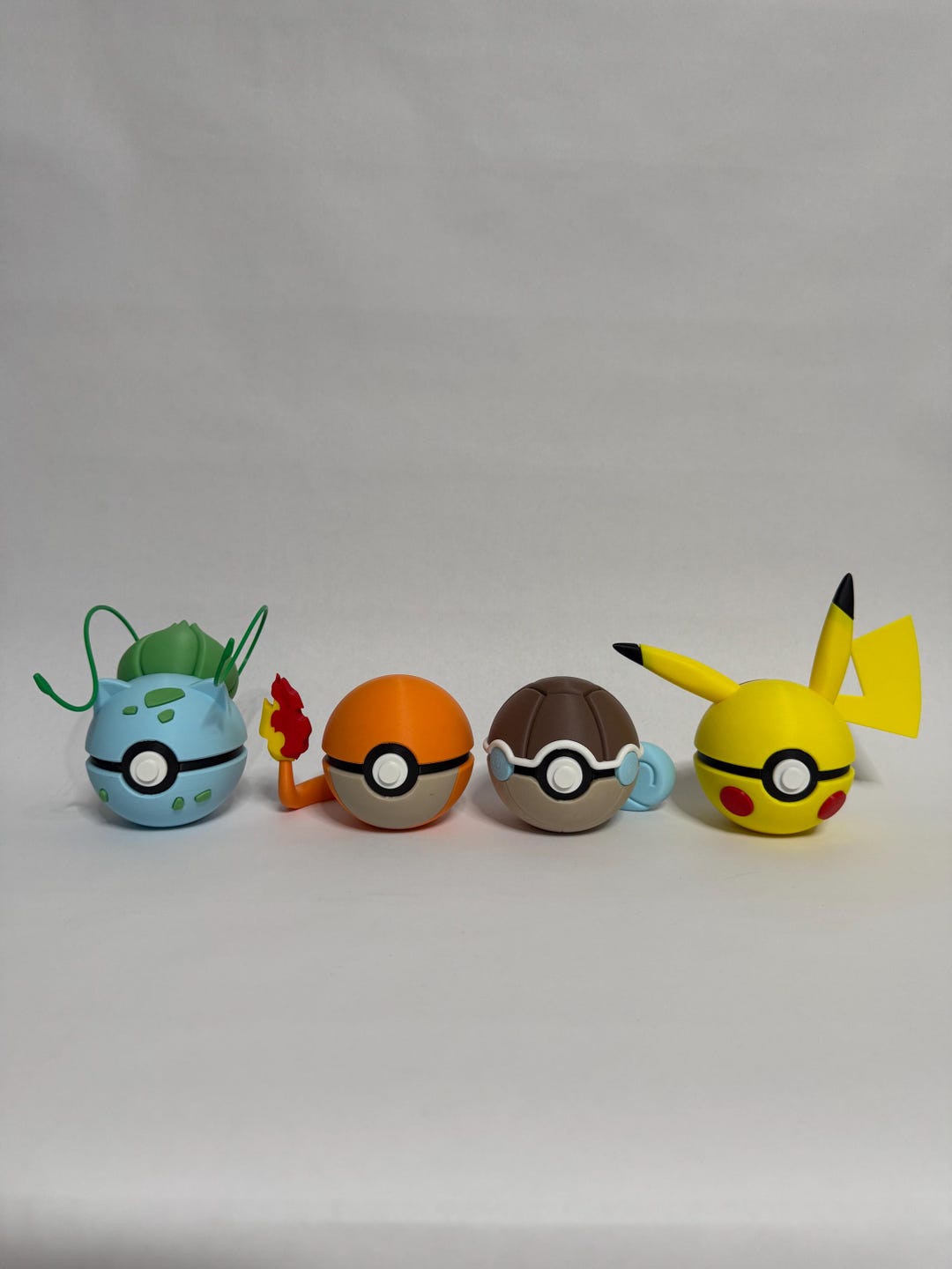 Pokemon Character Pokeballs - Authentic Handcrafted Collectibles for ...