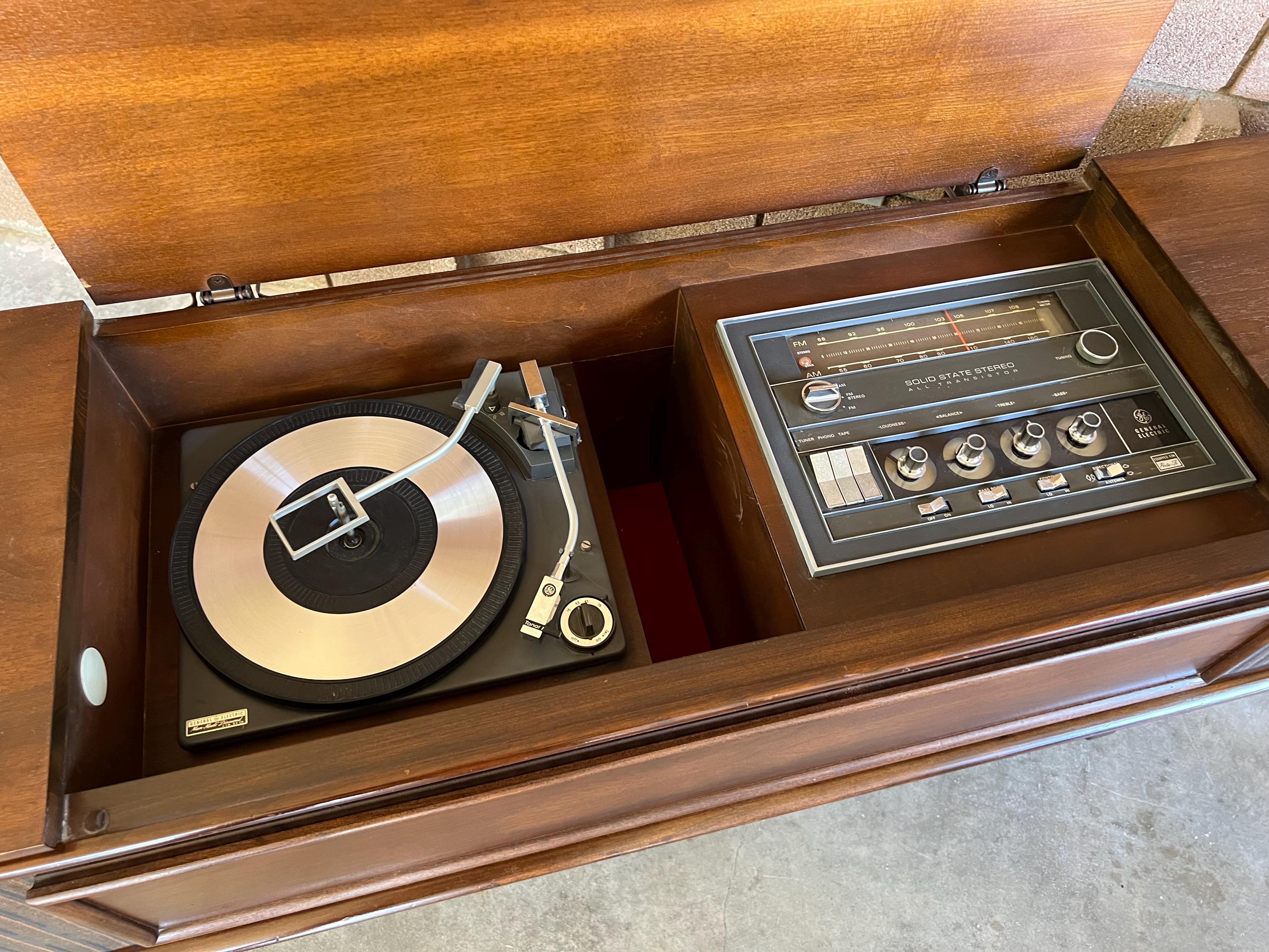 Mid Century Modern General Electric Stereo Console - Etsy