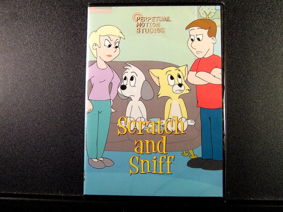 Scratch and Sniff DVD Disc (DVD-R) Animated Series, Full Episodes Plus ...