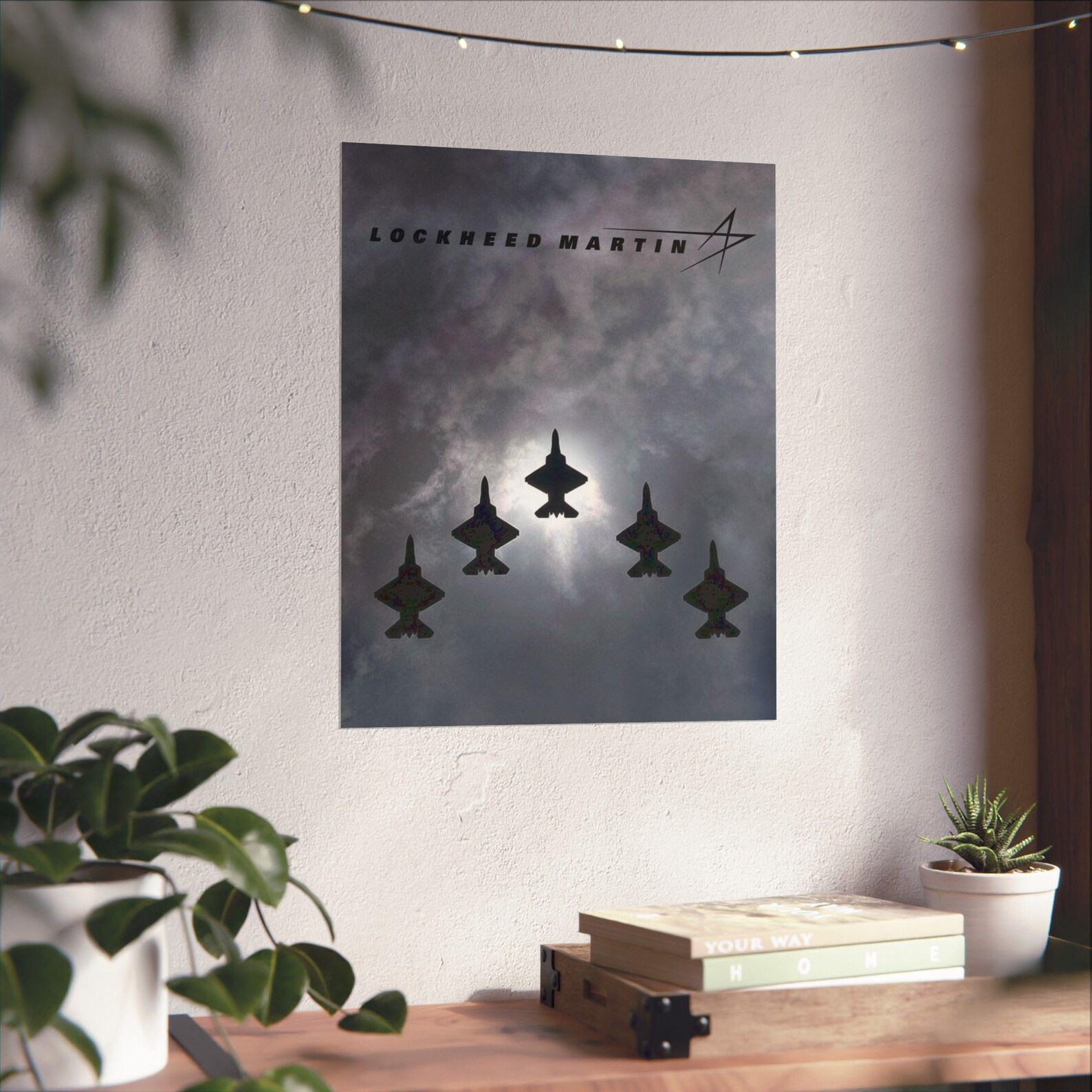 Lockheed Martin Fighter Jet Poster - Military Aviation Wall Art ...