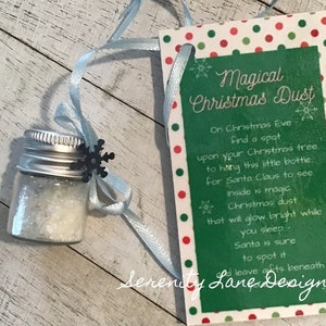 Magical Christmas Dust Santa Signal, Glow in the Dark - Etsy