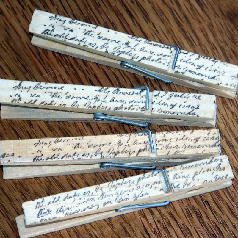 Volleyball Clothespins - Etsy