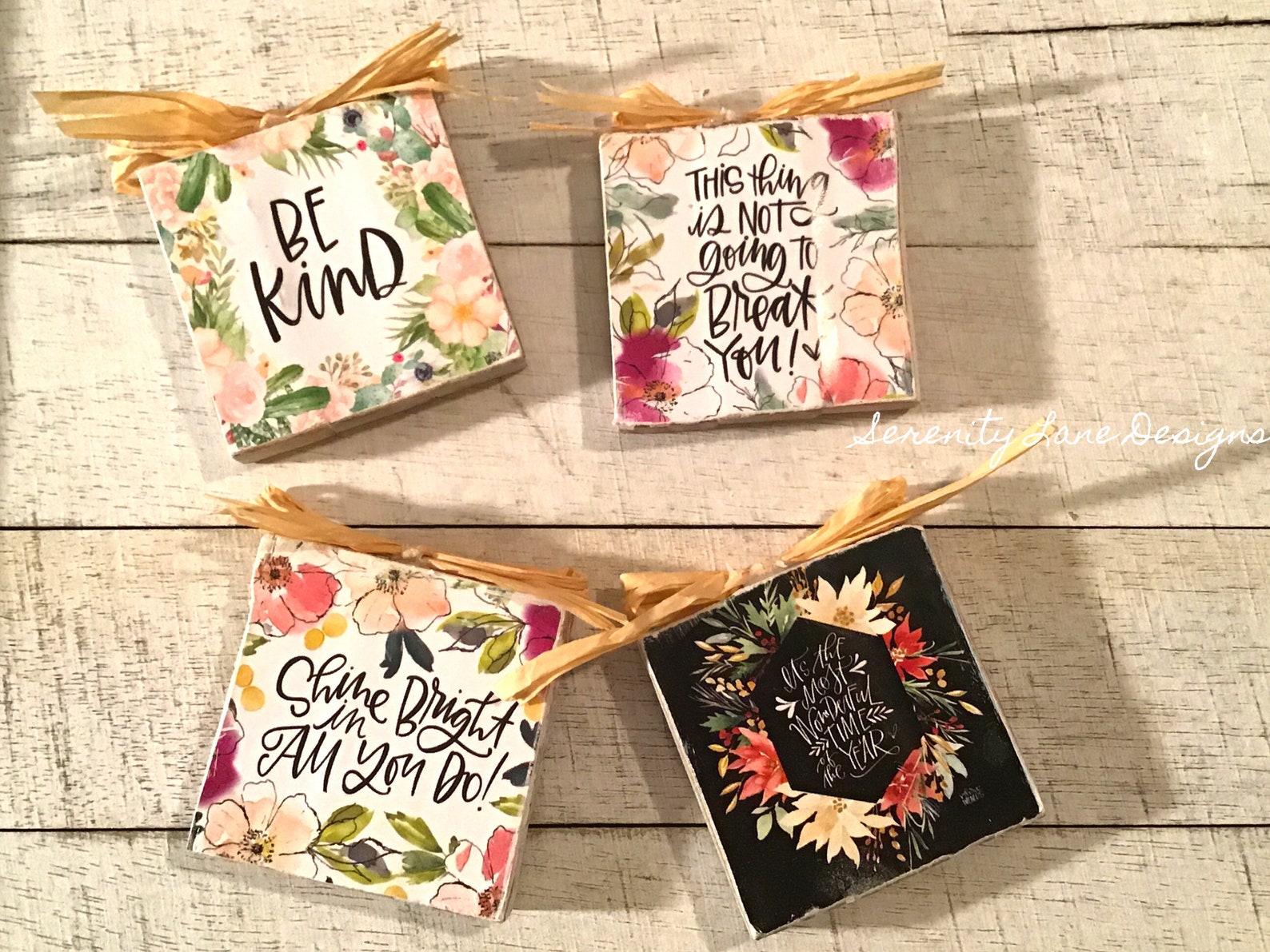 Inspirational Quotes shelf Sign Shelf Sitter Rustic Decor - Etsy