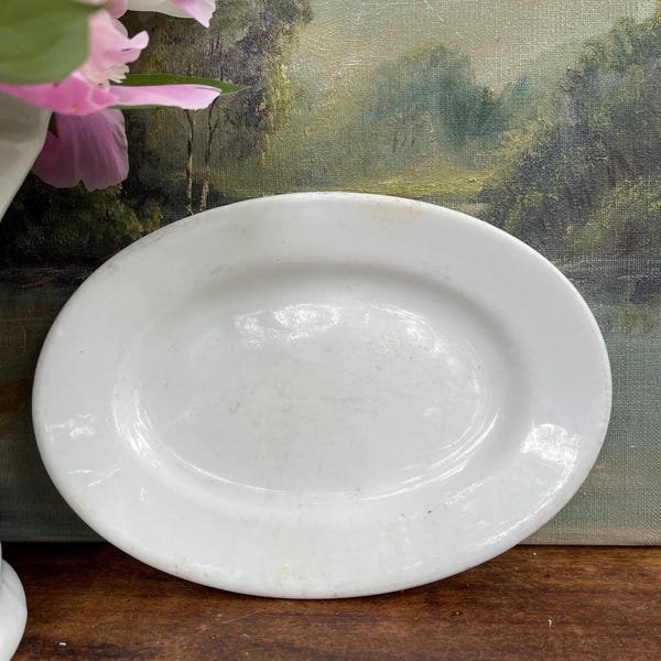 Antique White Ironstone - Etsy