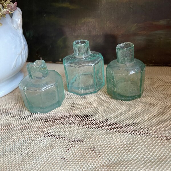 Antique Ink Bottles - Etsy