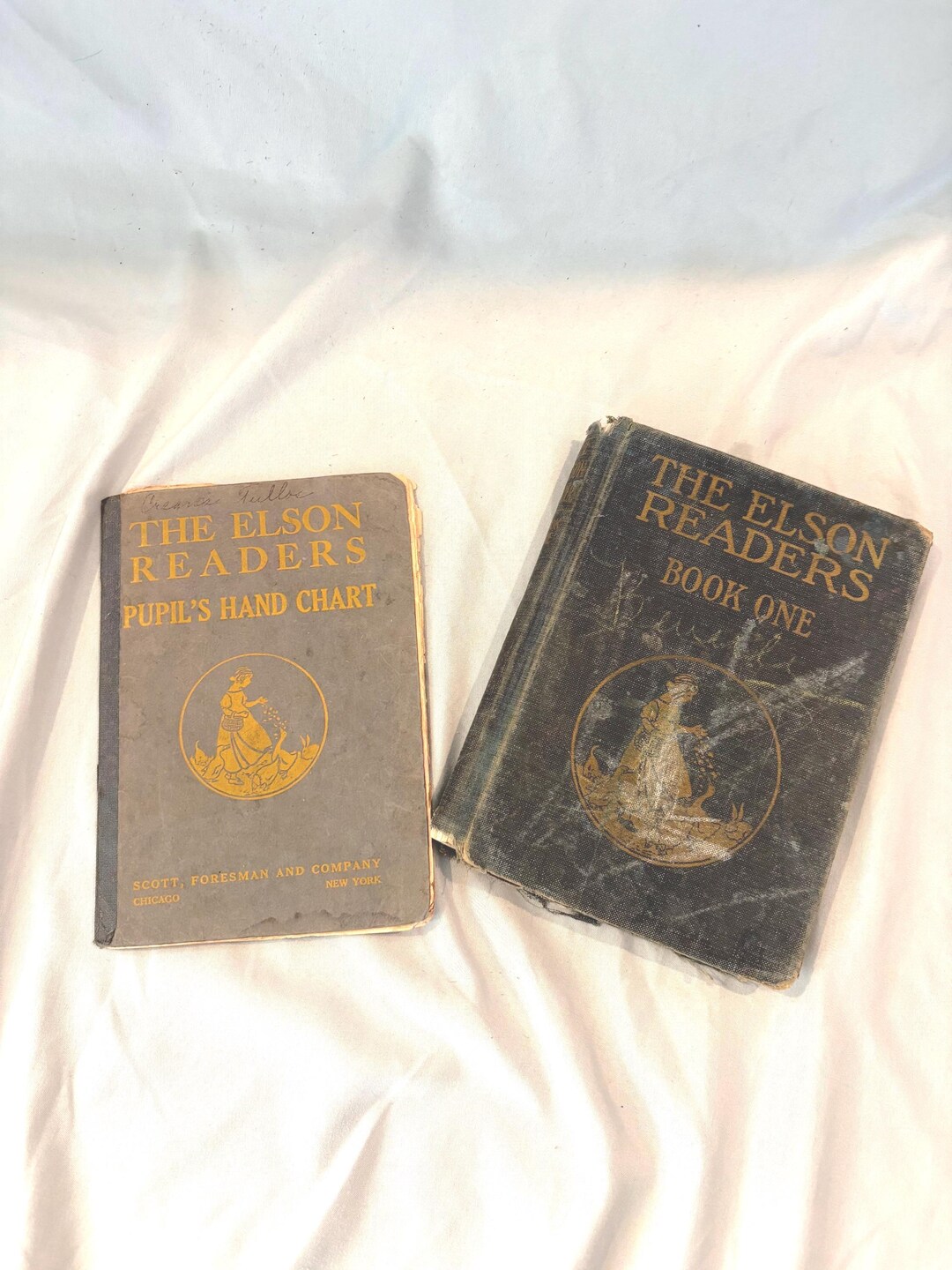 Vintage Elson Reader and Pupil Chart Books - Etsy