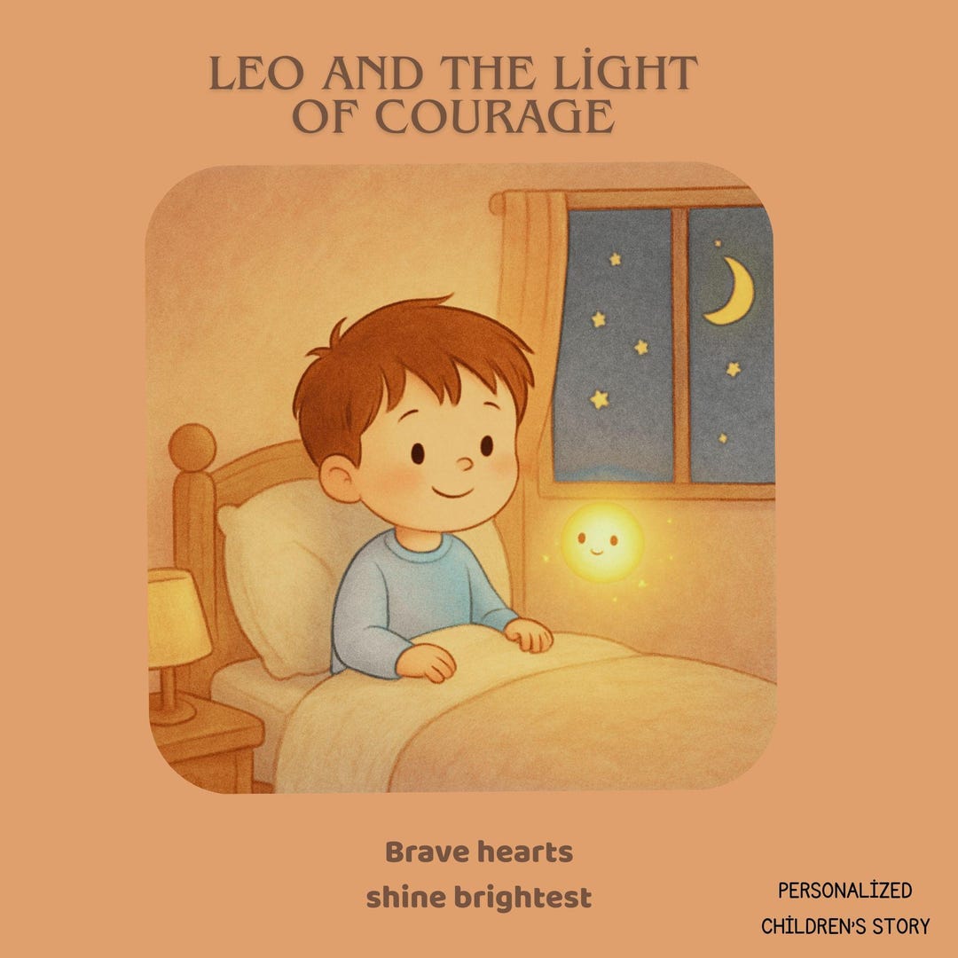 Personalized Children’s Book – Leo and the Light of Courage – Custom ...