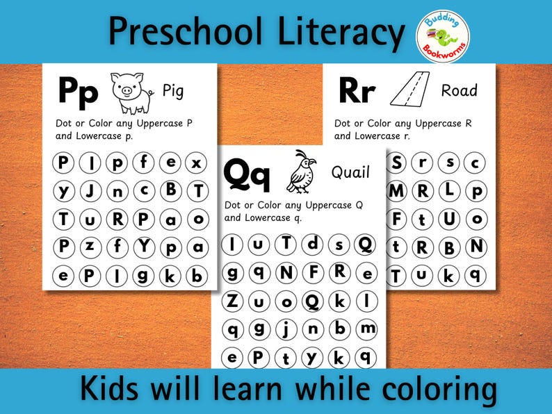 Alphabet Find the Letter Worksheet Toddler ABC Search Activity ...