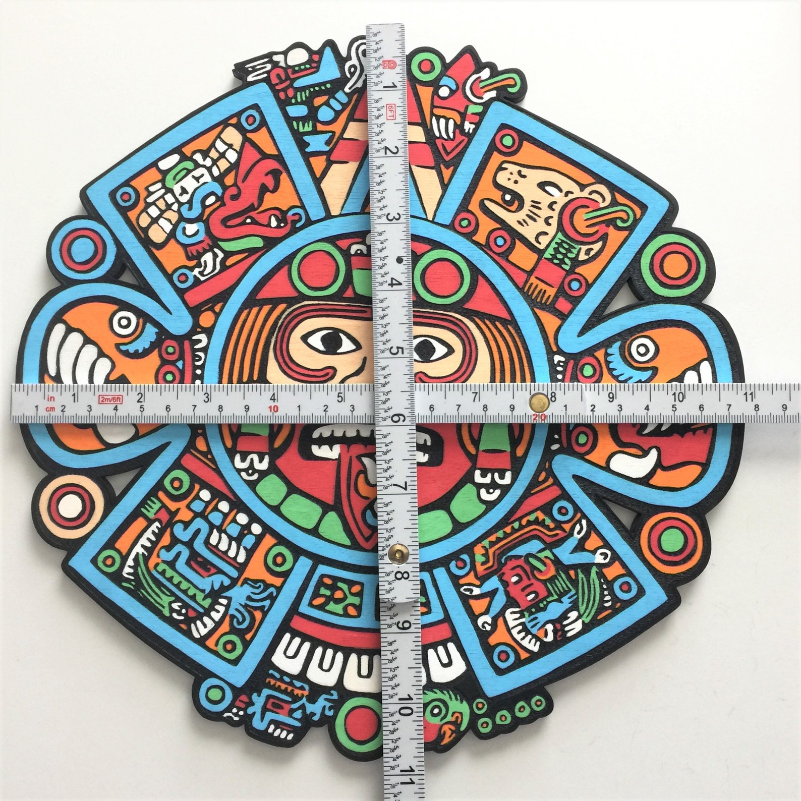 Aztec Sunstone Wall Art Small Accents - Etsy