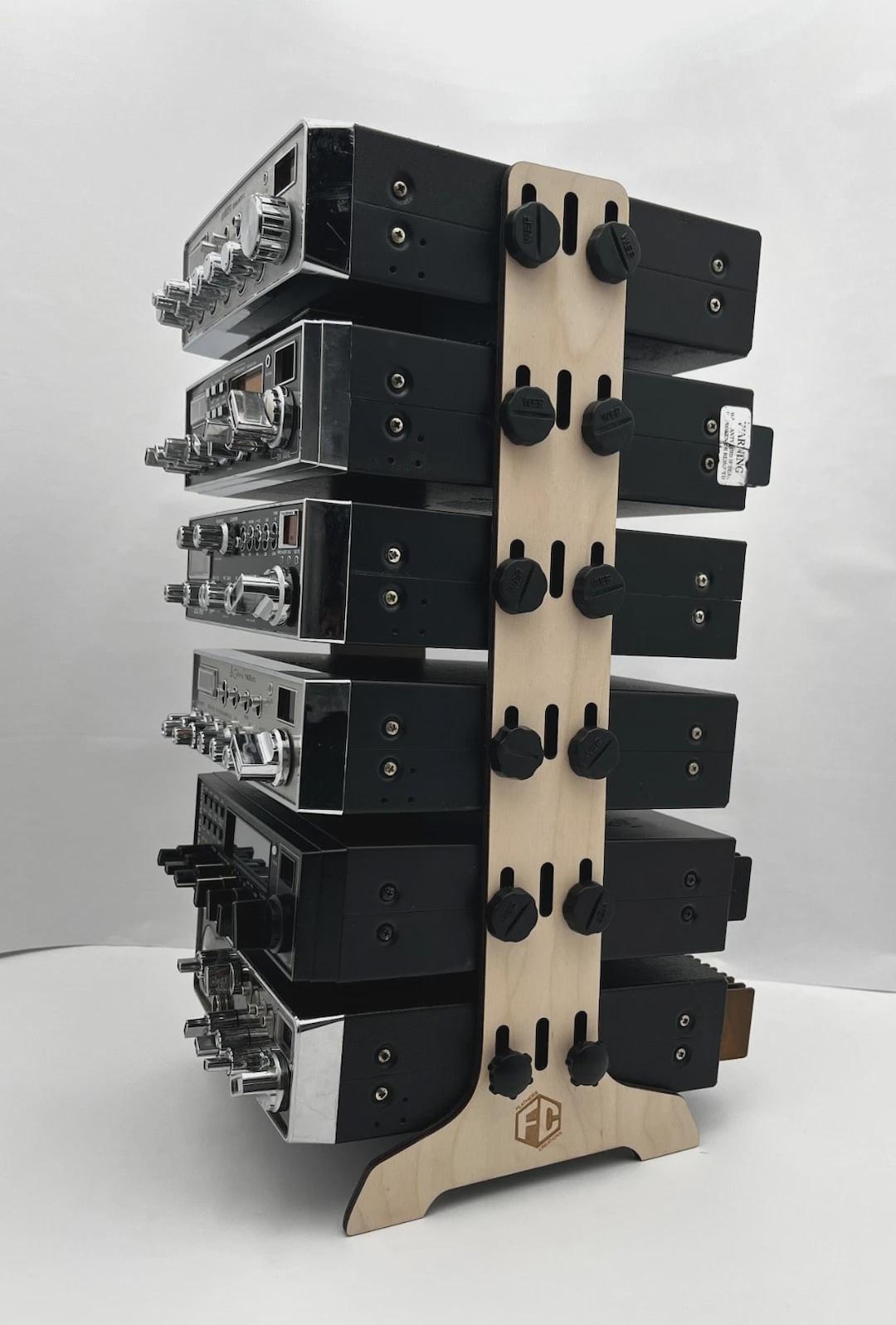 Ham CB Mobile Radio Desktop Stand Set for Using Your Mobile Radios on ...