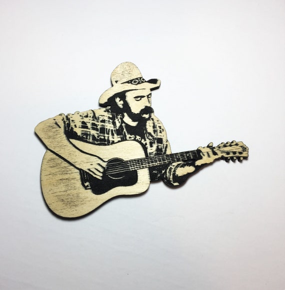 Blaze Foley Laser Engraved Wall Hanging With Black Engraved - Etsy
