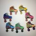 This is How I Roll SKATE Pin or MAGNET QUAD Roller Skate - Etsy