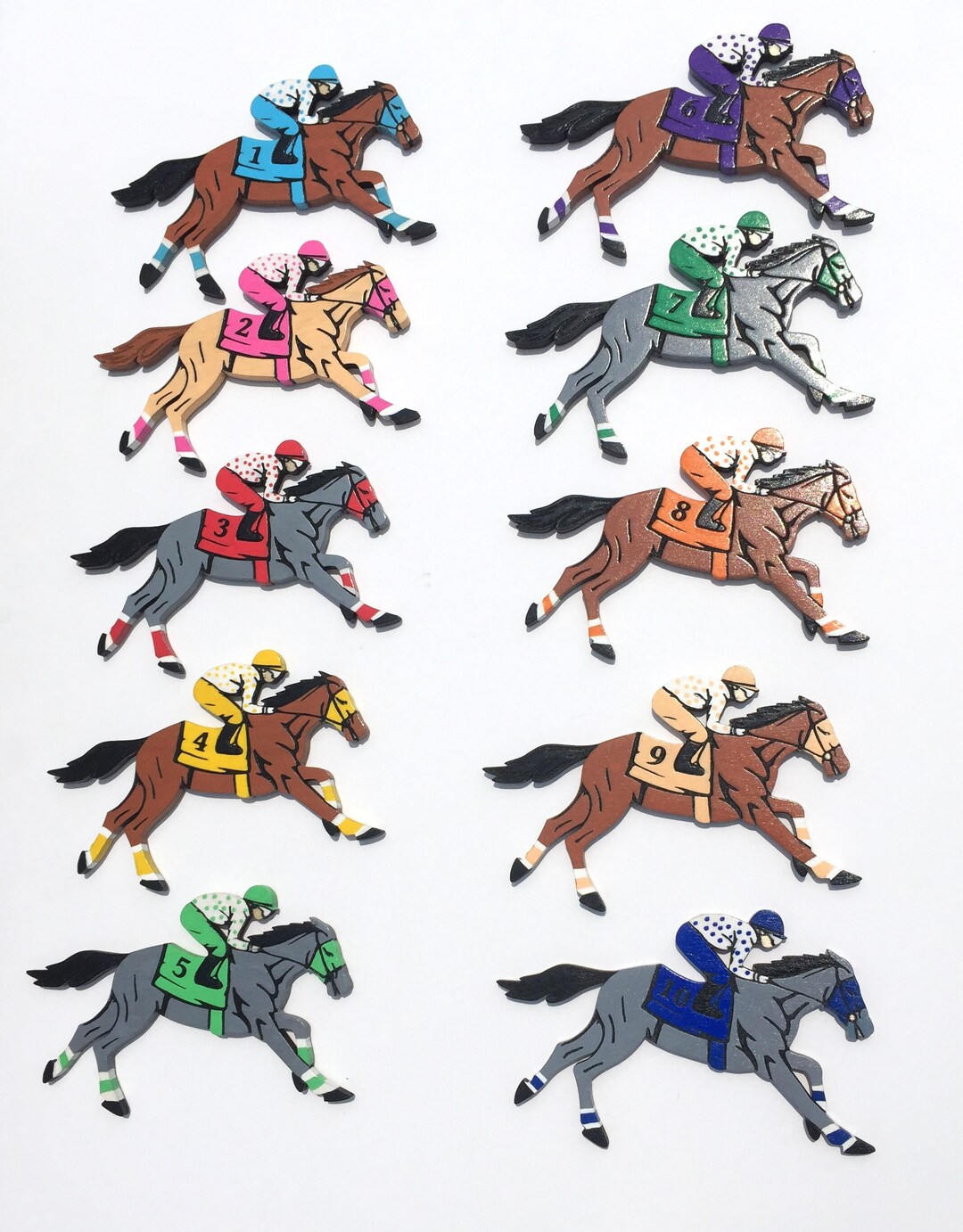 Kentucky Derby, Horse Magnet, Derby Party Decor - Etsy