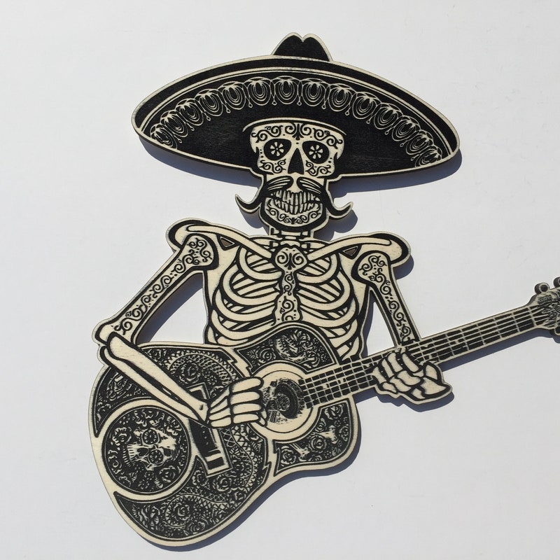 Sombrero Skeleton - Etsy