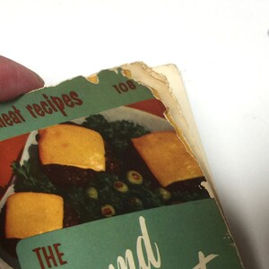 The Ground Meat Cookbook 1955 - Etsy