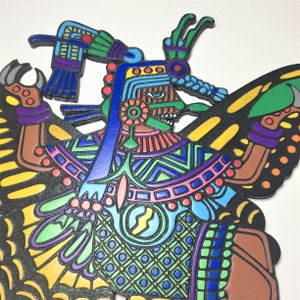 Obsidian Butterfly Wall ART, Aztec Religion Wall Hanging - Etsy