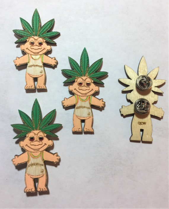 Slightly Stoopid Troll Hat pin | Etsy