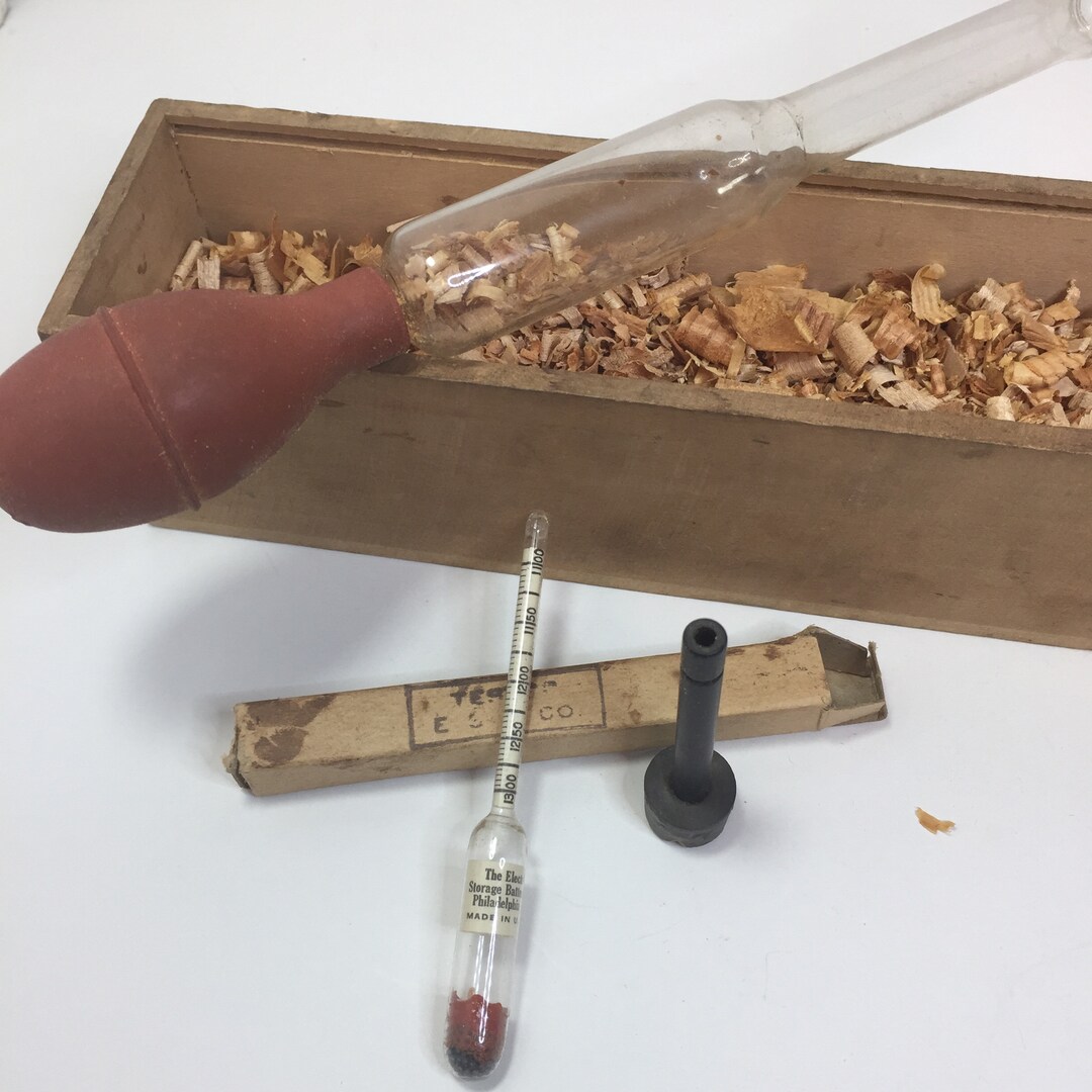 Hydrometer Syringe Type S-1, Electric Storage Battery Co - Etsy