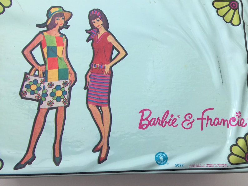 Barbie Blue Case #5022, 1965 - Etsy