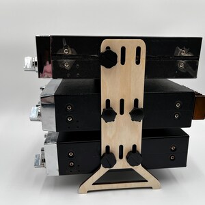 Ham CB Mobile Radio Desktop Stand Set for Using Your Mobile Radios on ...