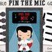 Pin the Mike on the Singer Printable Party Game 3 Poster - Etsy Canada