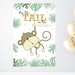 Pin the Tail on the Monkey Printable Party Game - Instant Download ...
