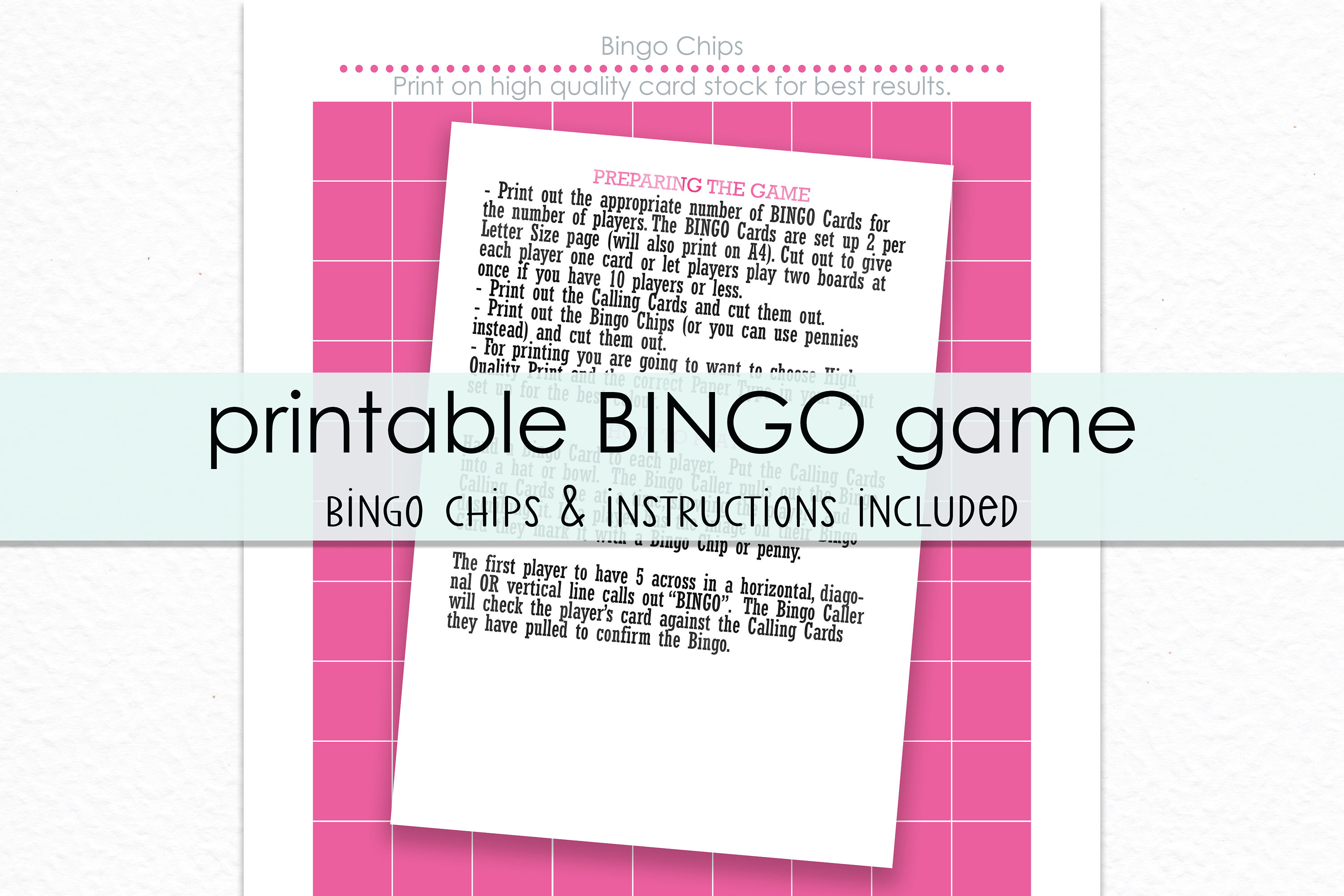 Paris Bingo Printable Party Game Paris Birthday Party Game - Etsy
