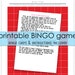 Racing Bingo Printable Party Game - 30 Bingo Cards - Race Car Bingo ...