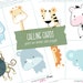 Jungle Bingo Printable Party Game - 30 Bingo Cards - Jungle Birthday Party Game - Animals Party ...