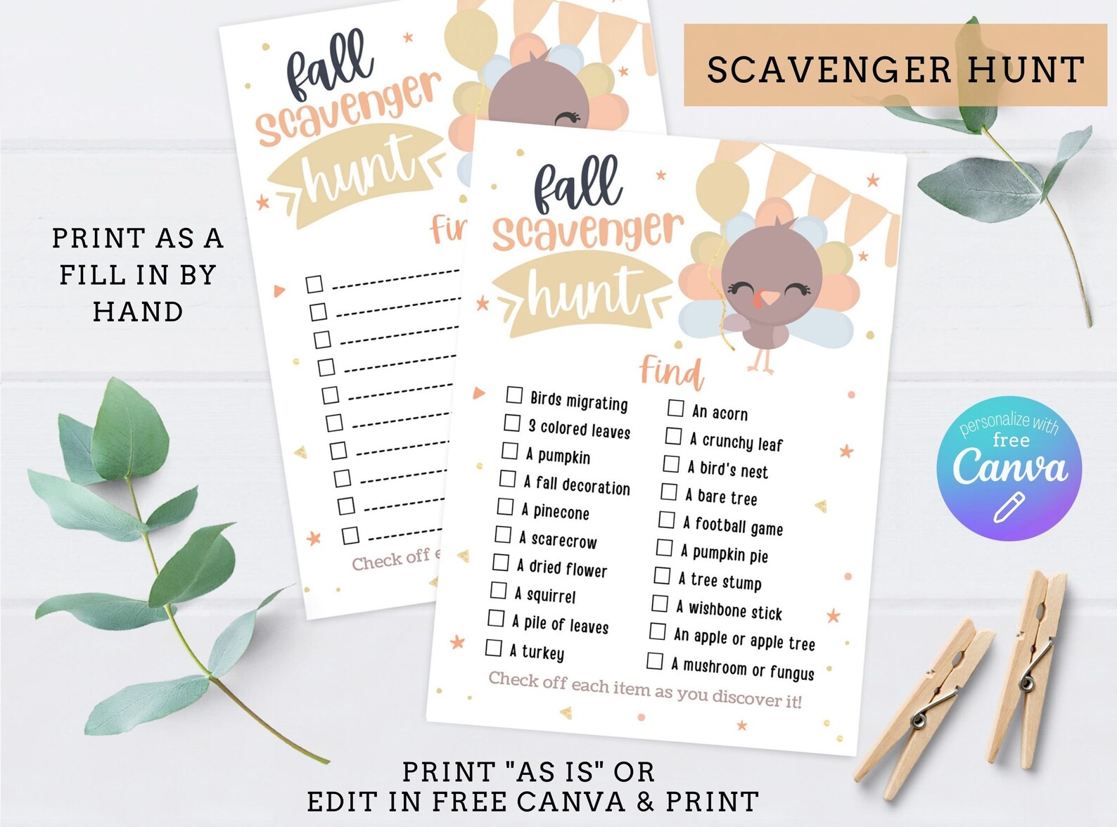 Printable Thanksgiving Activity Package - 5 Activities - Printable ...