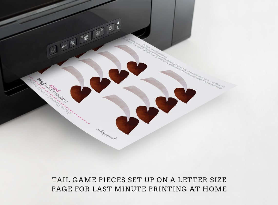 Pin the Tail on the Cow Party Game 4 Sizes Printable Farm - Etsy