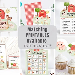 Pin the Tail on the Cow Party Game - 4 Sizes - Printable Farm Party ...