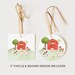 Farm Birthday Cupcake Toppers, Barnyard Favor Tags, Farm Birthday Party ...