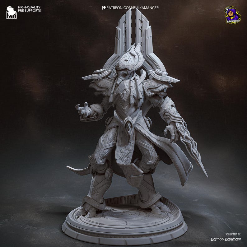 Artanis - Starcraft - Protoss - Fan Art, 1:8 Scale Unpainted Resin ...