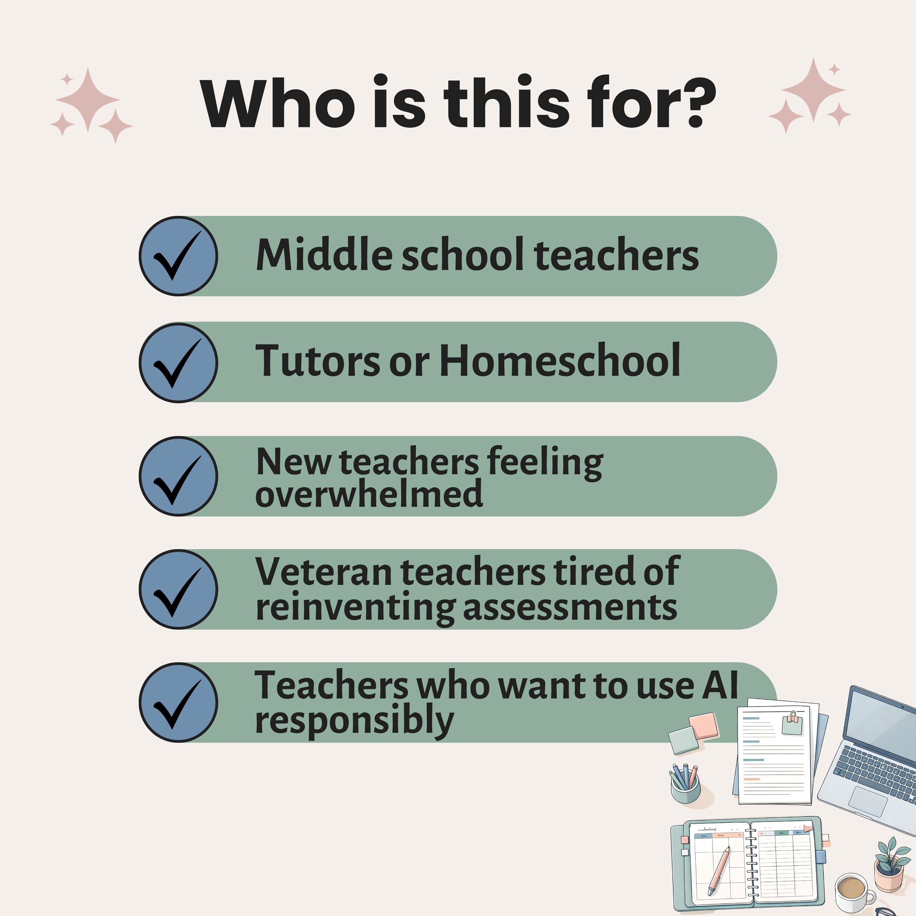6-8 AI Assessment & Rubric Maker Prompts | 125 Teacher-tested Chatgpt ...